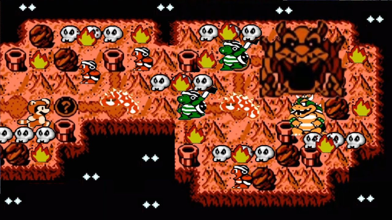 NEW Super Mario Bros 3 HD BETTER THAN THE ORIGINAL - WORLD 8: BOWSER'S ...