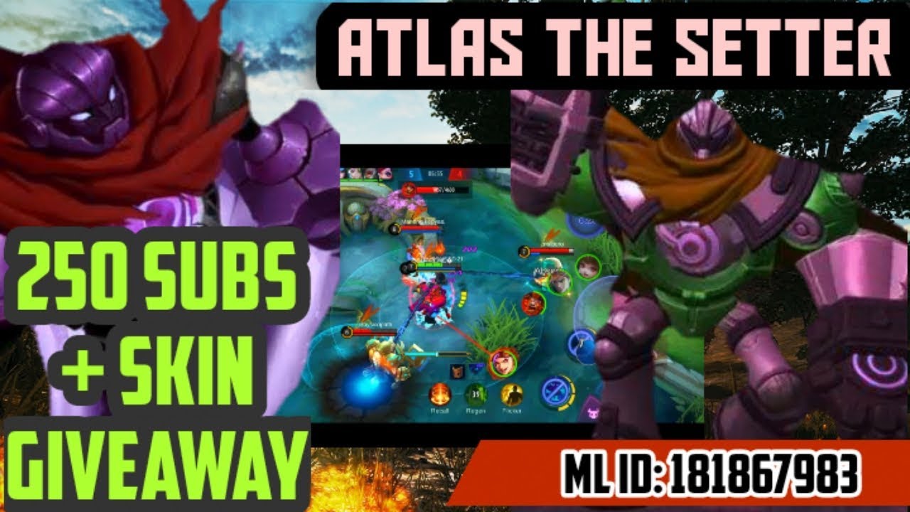 HOW TO USE ATLAS || MOBILE LEGENDS - YouTube