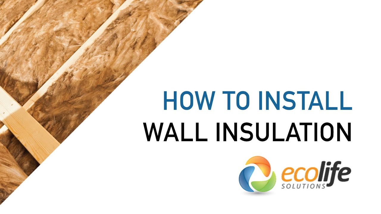 How to DIY Install Wall Insulation | Earthwool - YouTube
