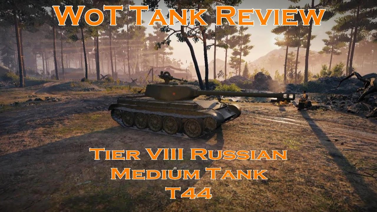WoT Tank Review Tier VIII T44 - YouTube