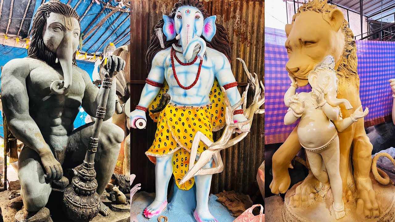 KK Mondal Eco Friendly Ganesh Ep3 | Special Matti Ganpati Making 2024 ...