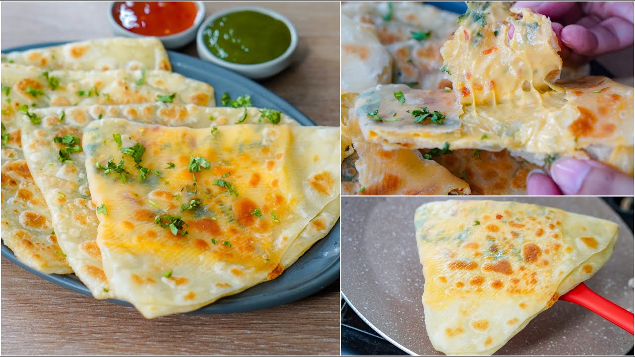 Cheese Paratha Recipe | Easy Breakfast Recipe | Paratha Recipe - YouTube