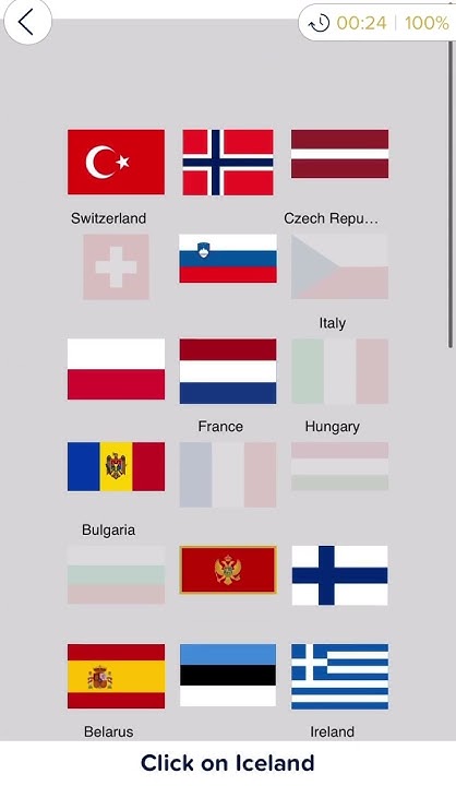 European Easy Flags 100% 0:55 - YouTube