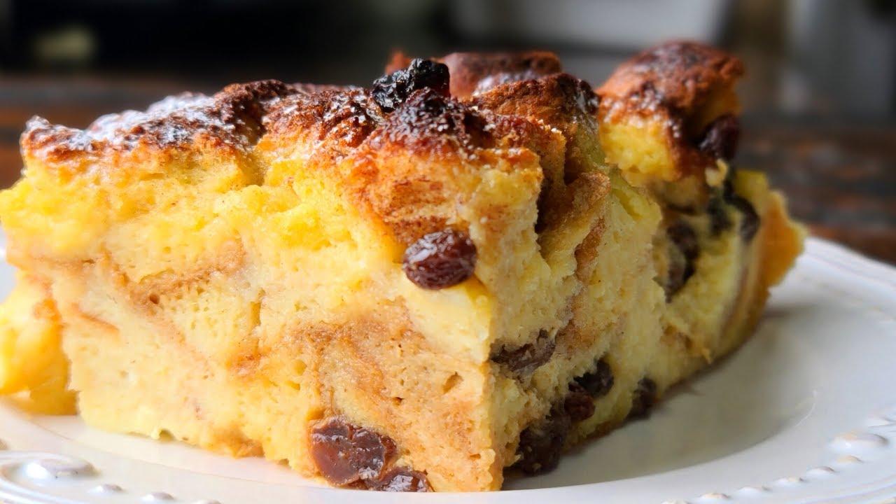 Easy Dad's Bread Pudding - YouTube