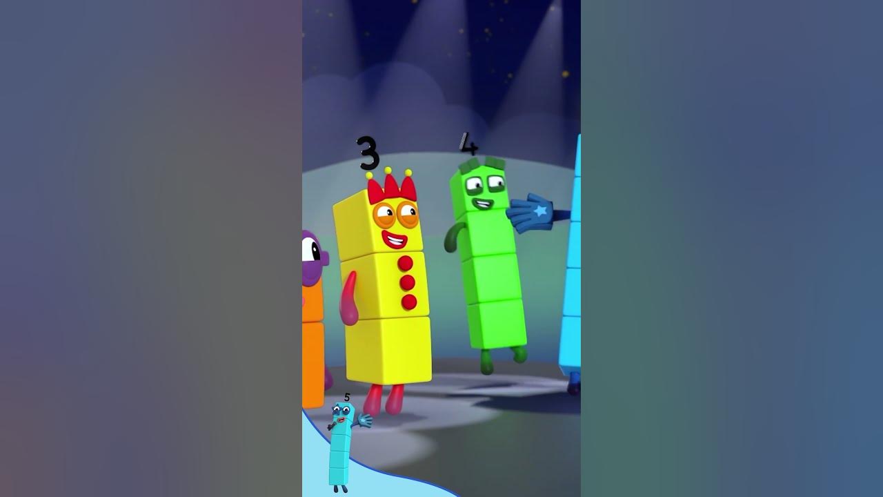#shorts | Meet Numberblock Five! | Counting for Kids | Maths Cartoons ...