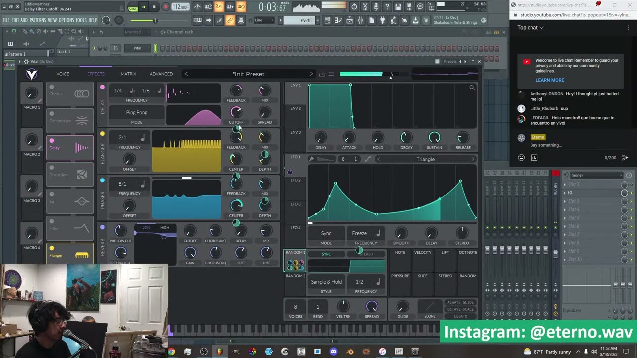 Sound Design/psybient/psychill/tipper in Fl Studio 20.9 (Stream #91 ...