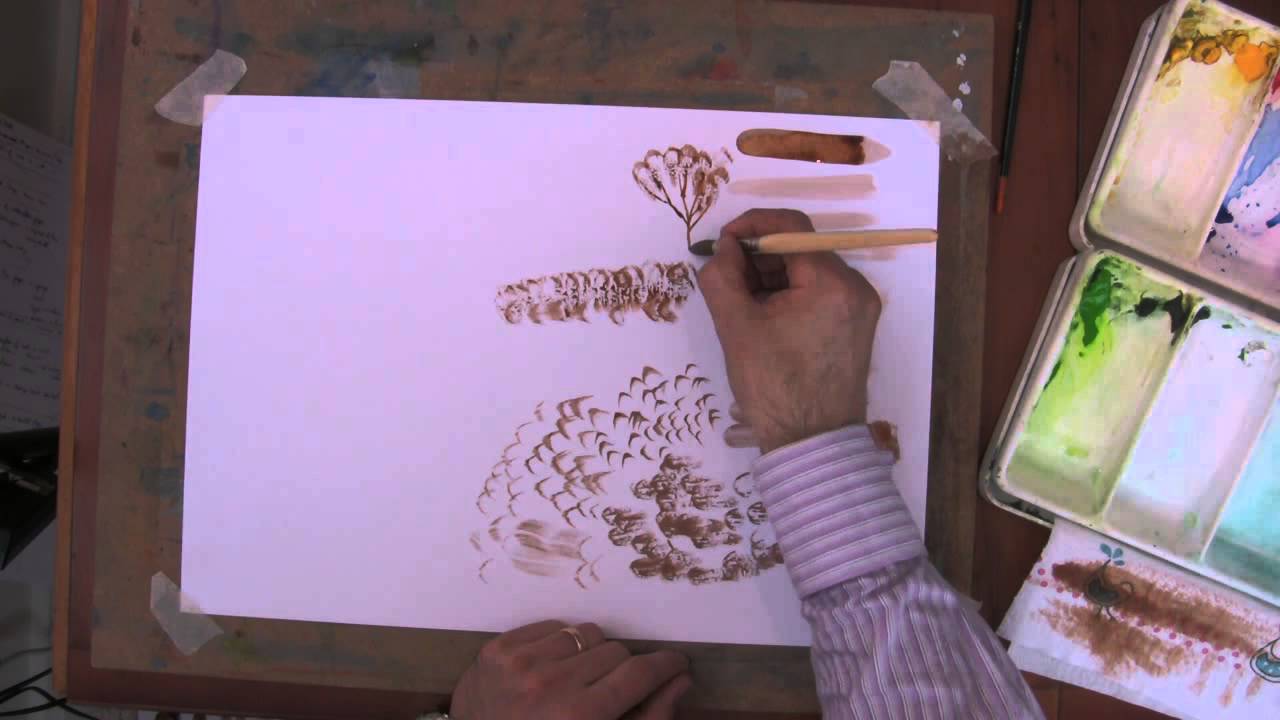 PAINTING WITH SKILL - LESSON 12 - DRY BRUSH-WORK - YouTube