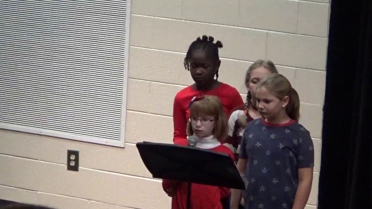 Veteran's Day 2019 McLees Elementary School - YouTube