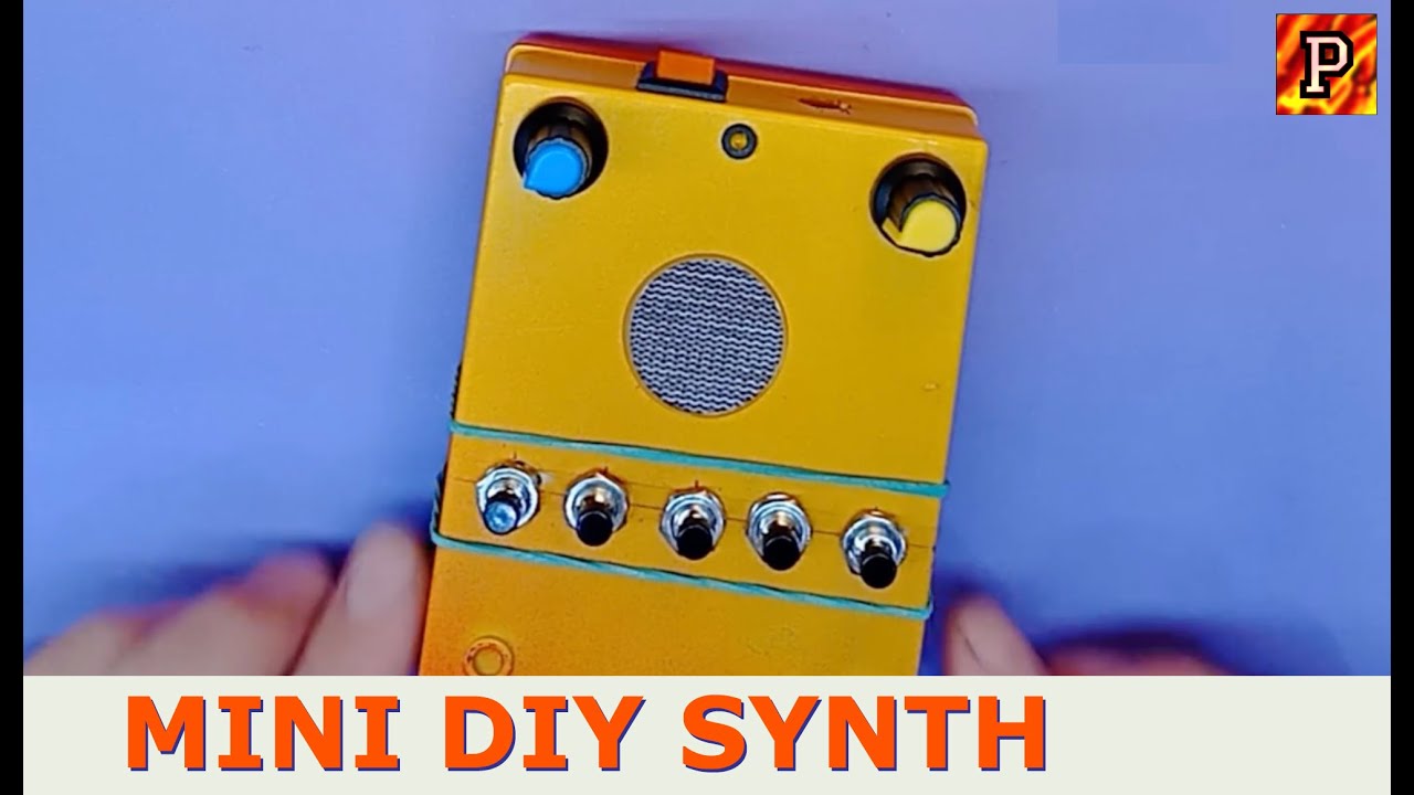 DIY Mini Synthesizer Box 🎛️ Poykeh - YouTube