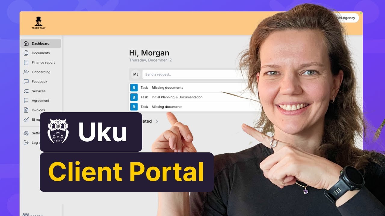 Uku Client Portal demo - YouTube