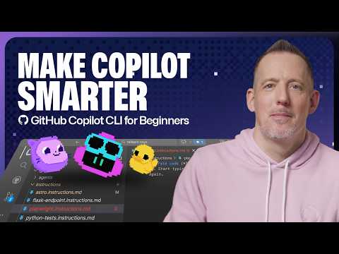 How to use agents, skills, and instructions in Copilot CLI | Tutorial for beginners