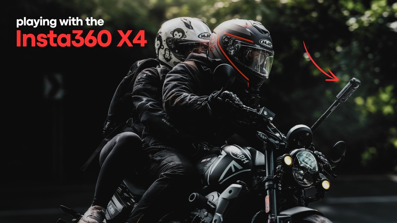 Playing With Insta360 X4 | Breakfast ride to Kamala Cafe | Tanay Rizal | Triumph Trident 660 ...