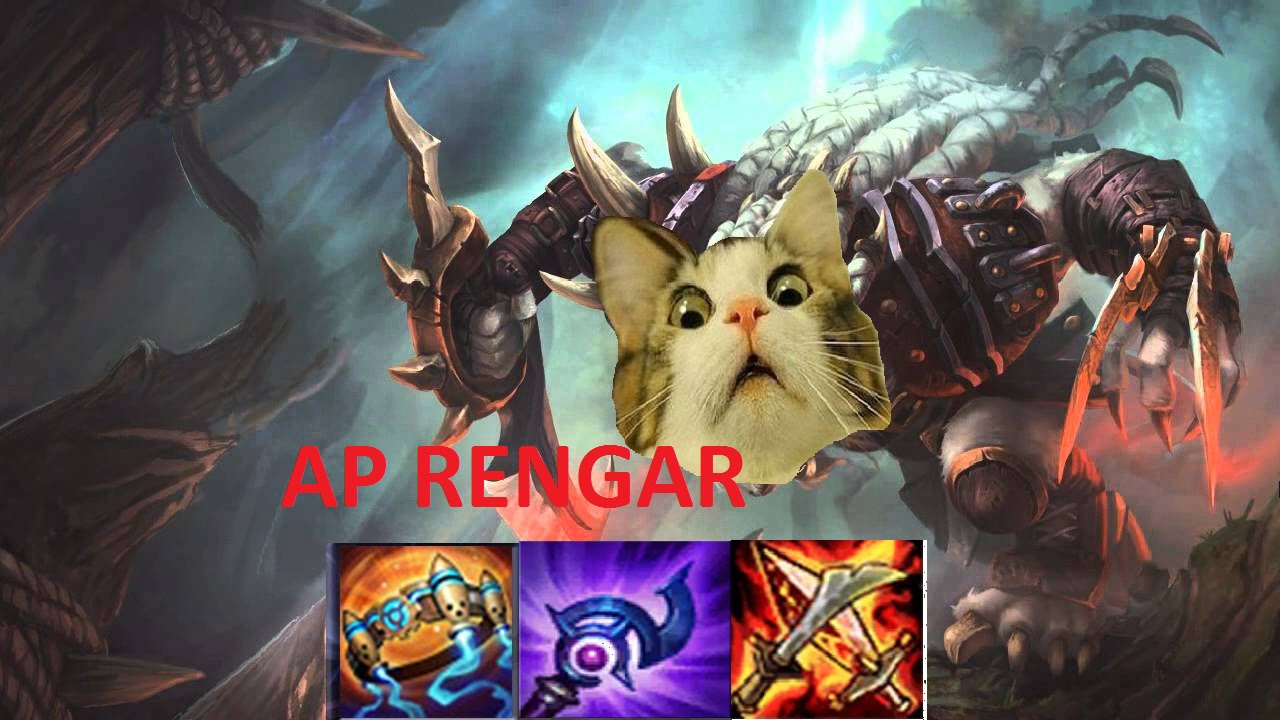 Full AP Rengar Mid, The kitty assasin - YouTube