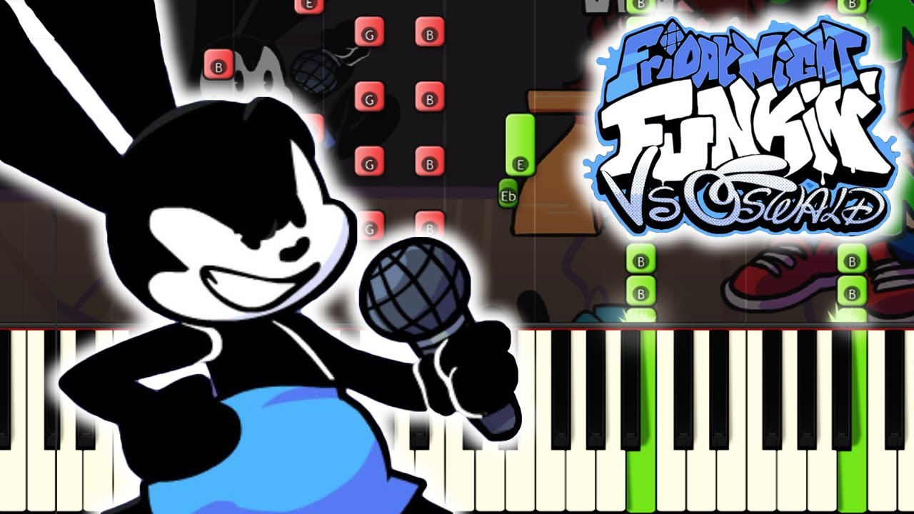 Rabbits Luck Friday Night Funkin Vs Oswald Youtube