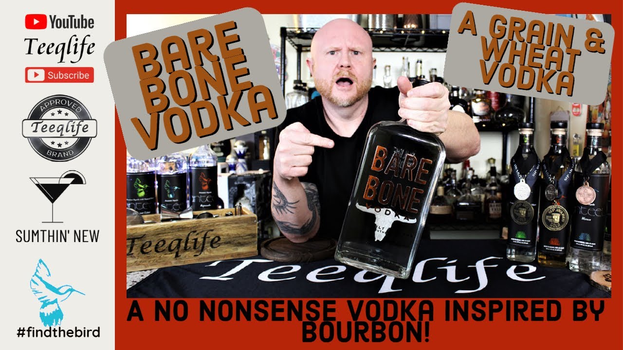 Bare Bone Vodka (Tasting a Grain & Wheat Vodka) {Vodka Inspired by ...