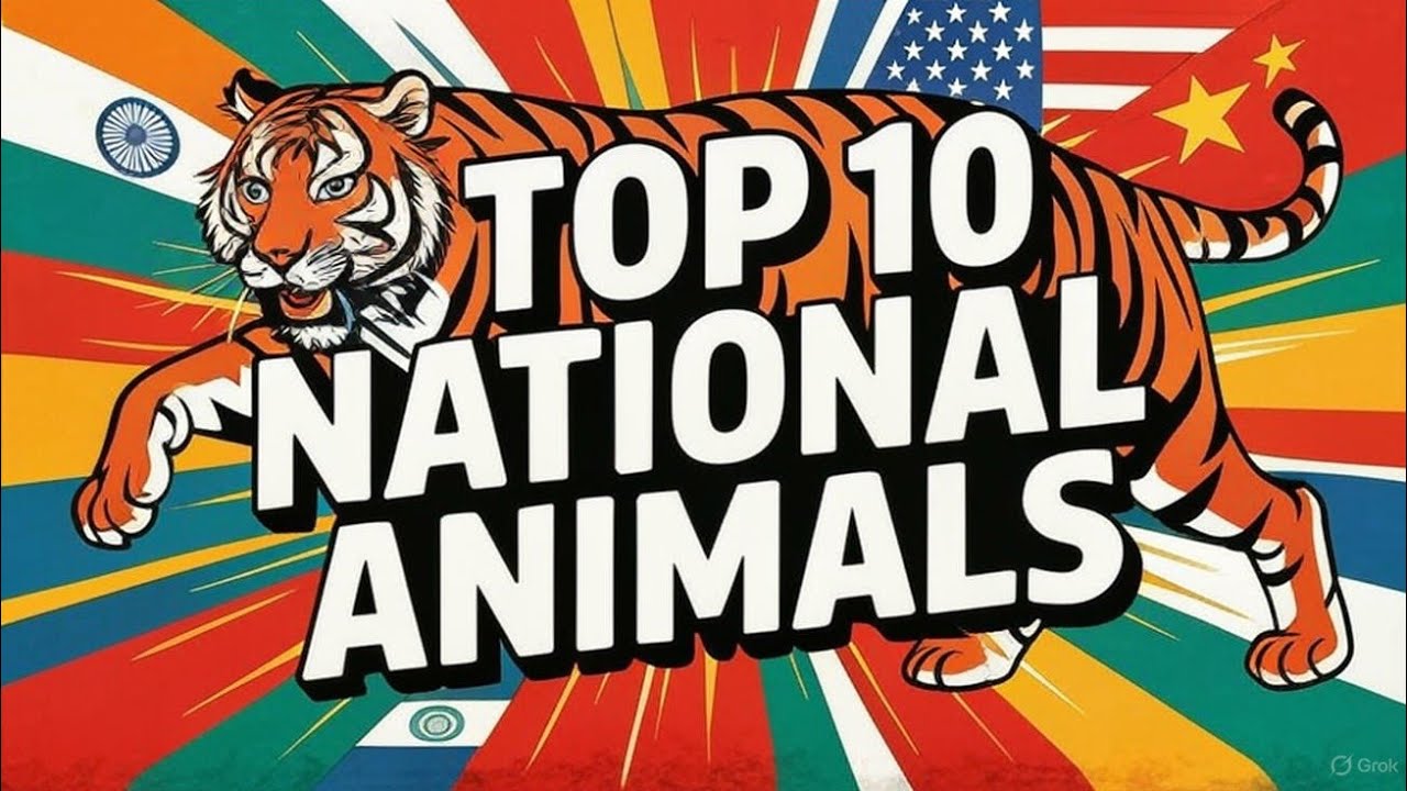 Top 10 National Animals of the World | Most Iconic Animals from Every ...