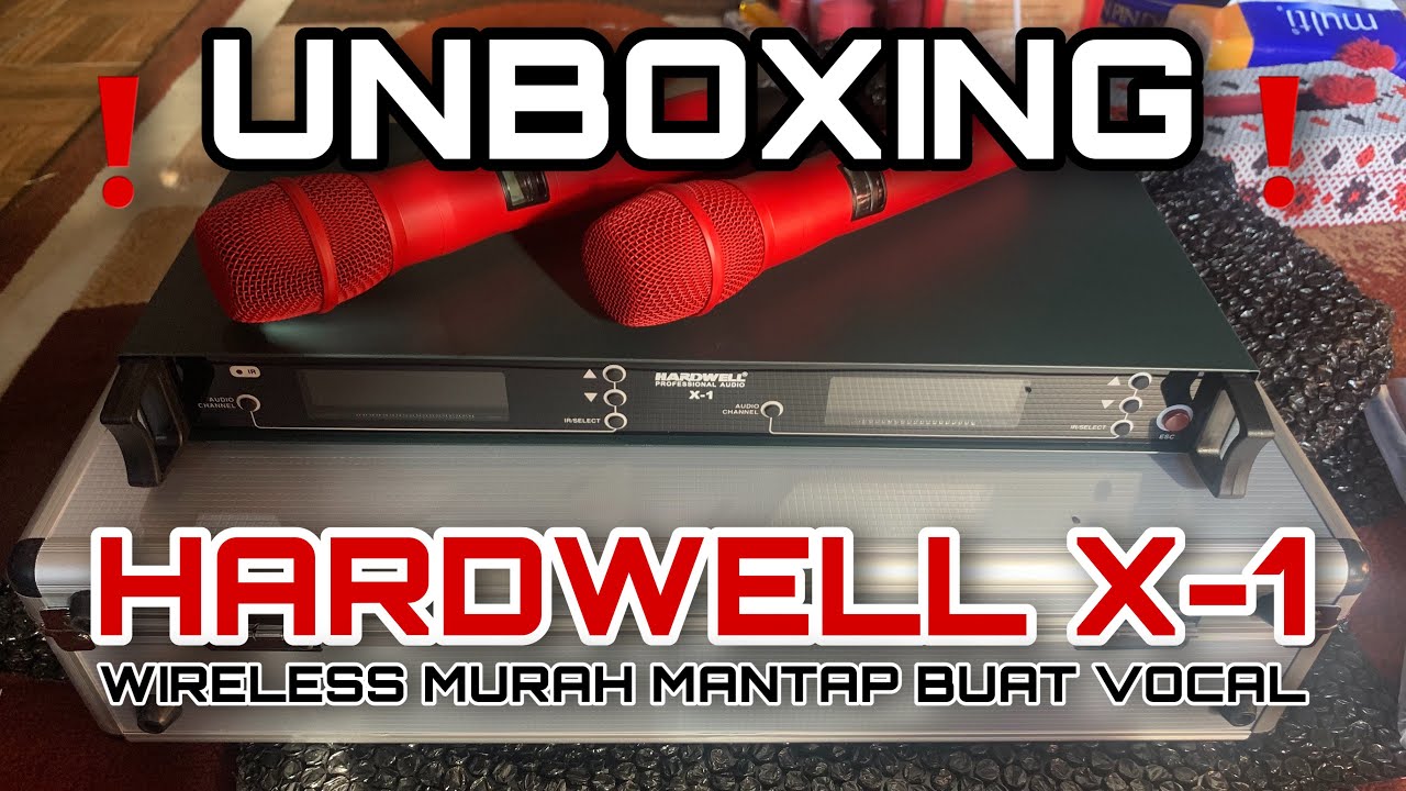 🔥UNBOXING🔥Mic Wireless Hardwell X1 - YouTube
