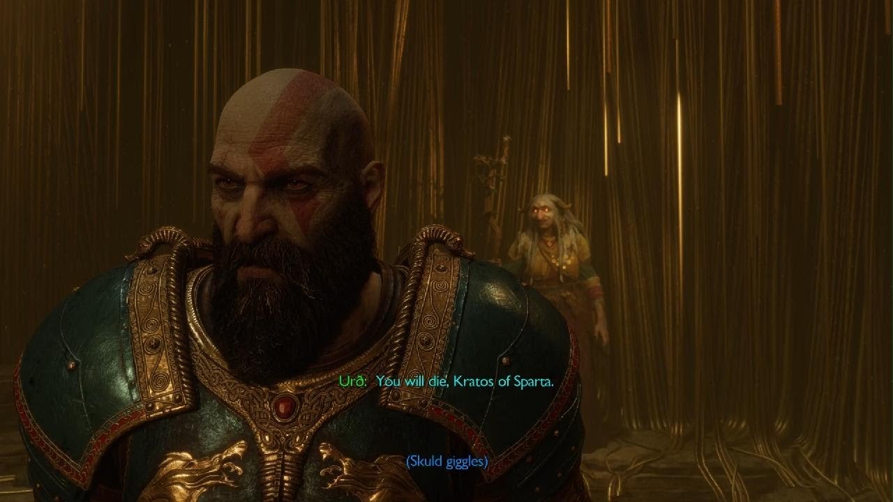 Norns Tell Fate of Kratos || God of Ragnarok - YouTube