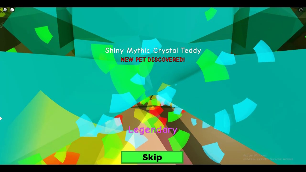 Roblox Bubble Gum Simulator/BGS | Shiny Mythic Crystal Teddy - YouTube