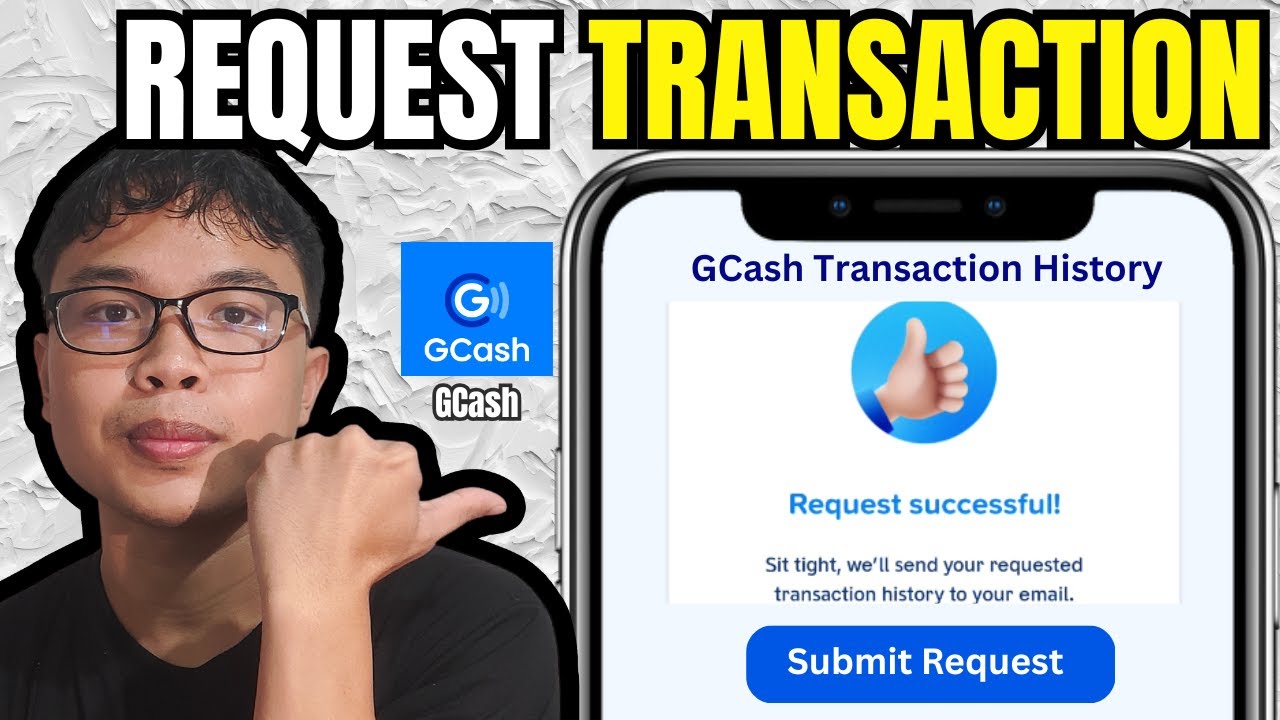 How to Request and Open Gcash Transaction History 2025 - YouTube