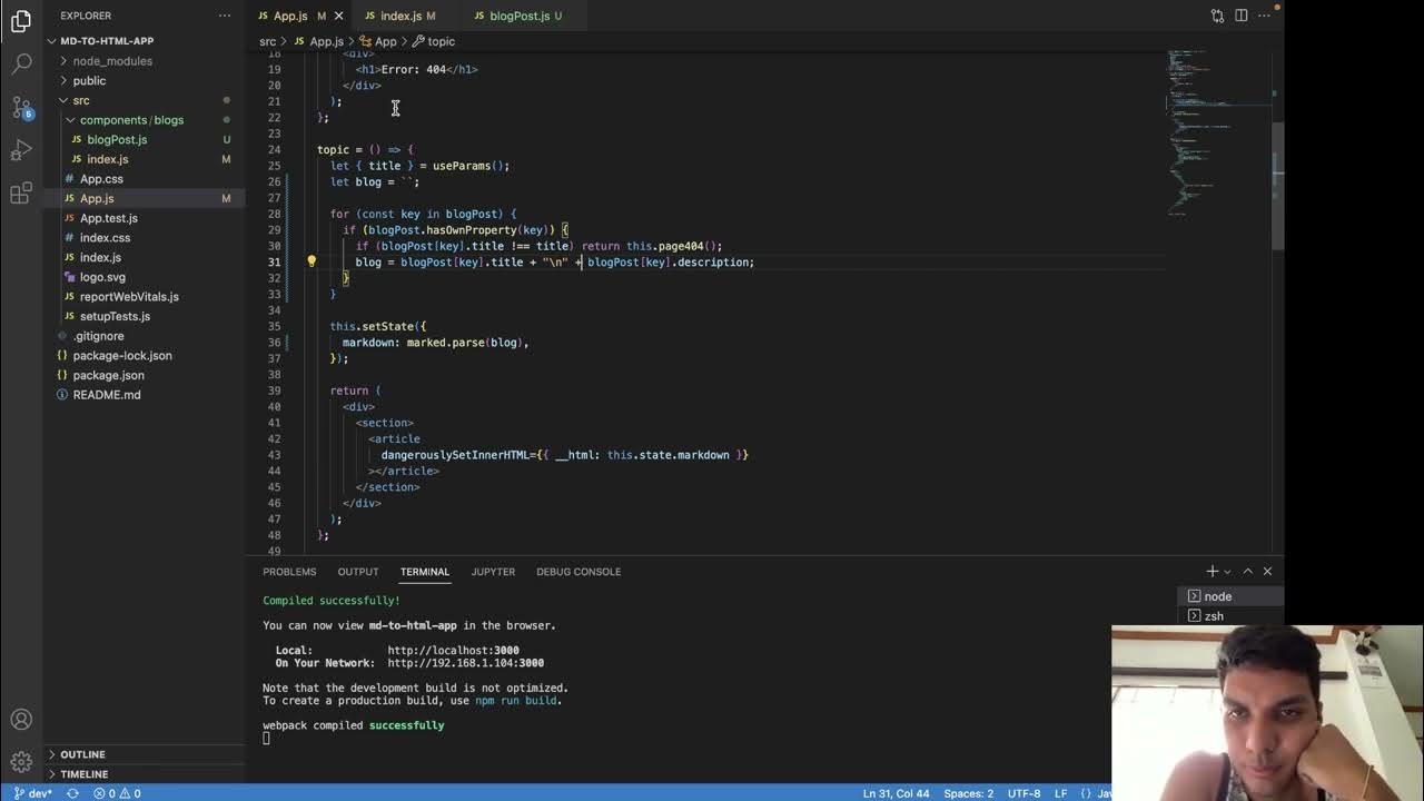 Learning Nextjs Youtube