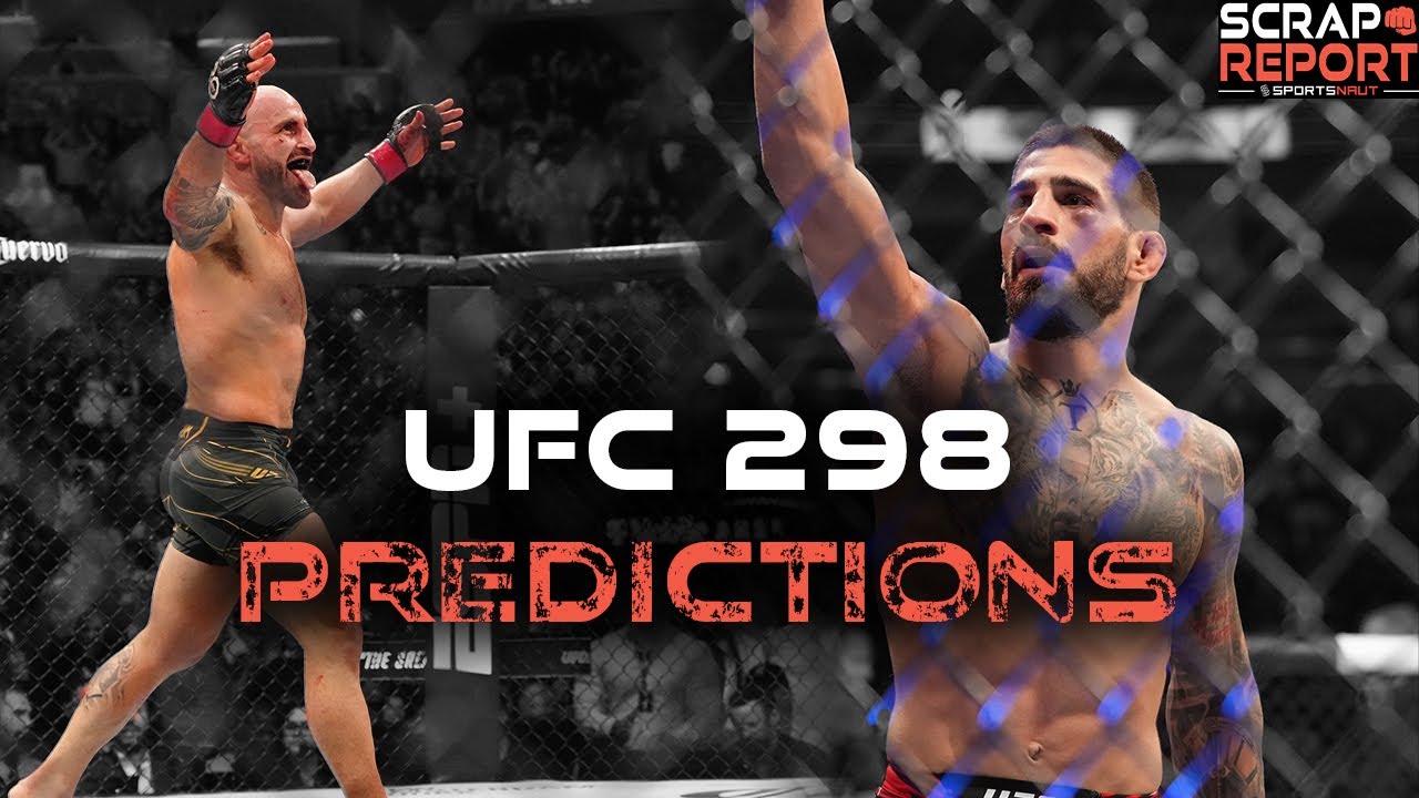 UFC 298 preview and picks with ESPN's Din Thomas - YouTube