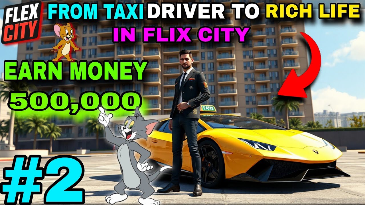 “💸🚕 Starting My Rich Taxi Life in Flex City – Day 2! 🌆🔥” - YouTube
