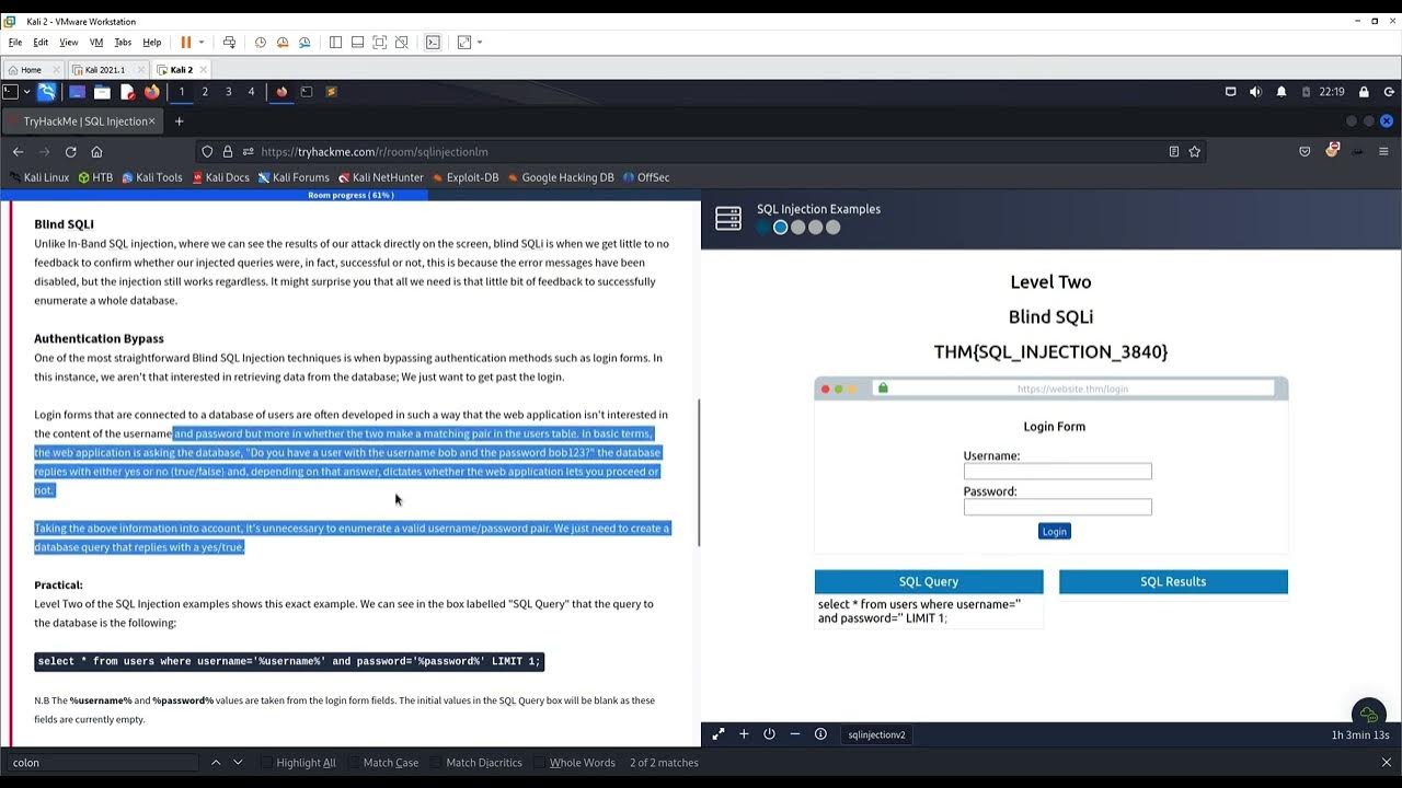 SQL Injection - Task 6 | Blind SQLi - Authentication Bypass | TryHackMe - YouTube