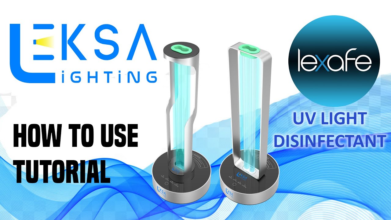 Lexafe UVD Light from Leksa Lighting | How to Use - Tutorial - YouTube