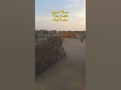 MDA Scheme 1 Sector 2 - Construction Update - 800 Sq Yds House Roof Construction - YouTube