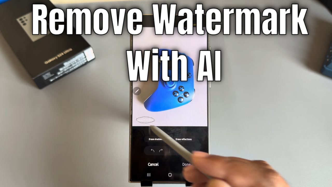 Samsung Galaxy S24 /S24+ /S24 Ultra: How to remove watermark with ai ...
