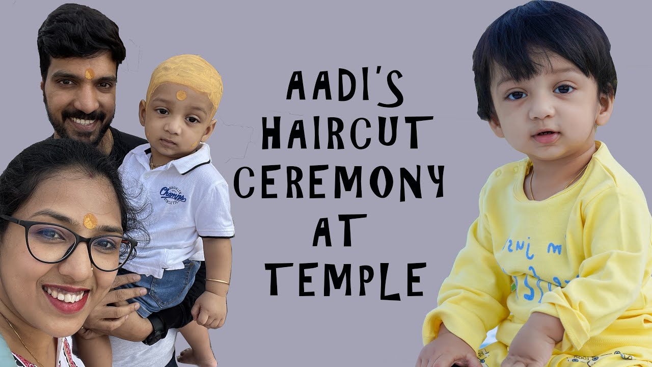 Haircut/ Mundan/Tonsure ceremony at Dubai temple - YouTube