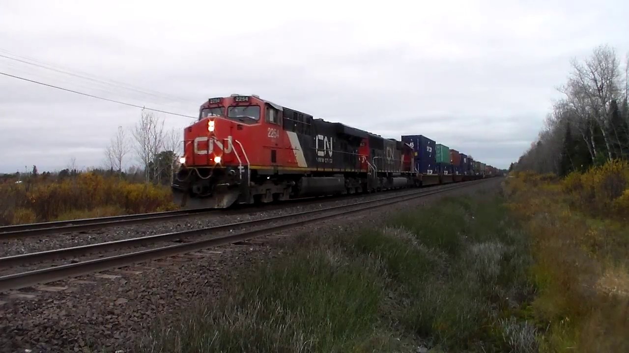 CN Q11051 15 - CN 2254 S @ Keenan, MN - YouTube