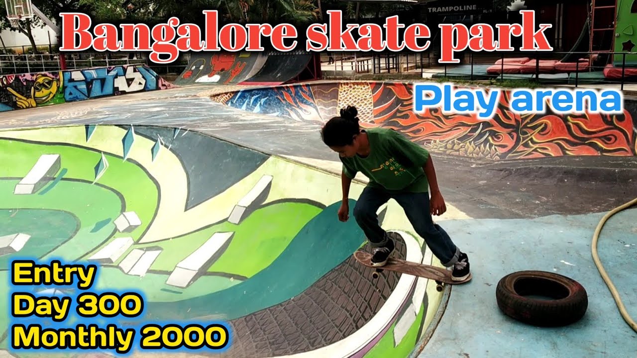 Bangalore skate park | play arena || bilisk8 - YouTube