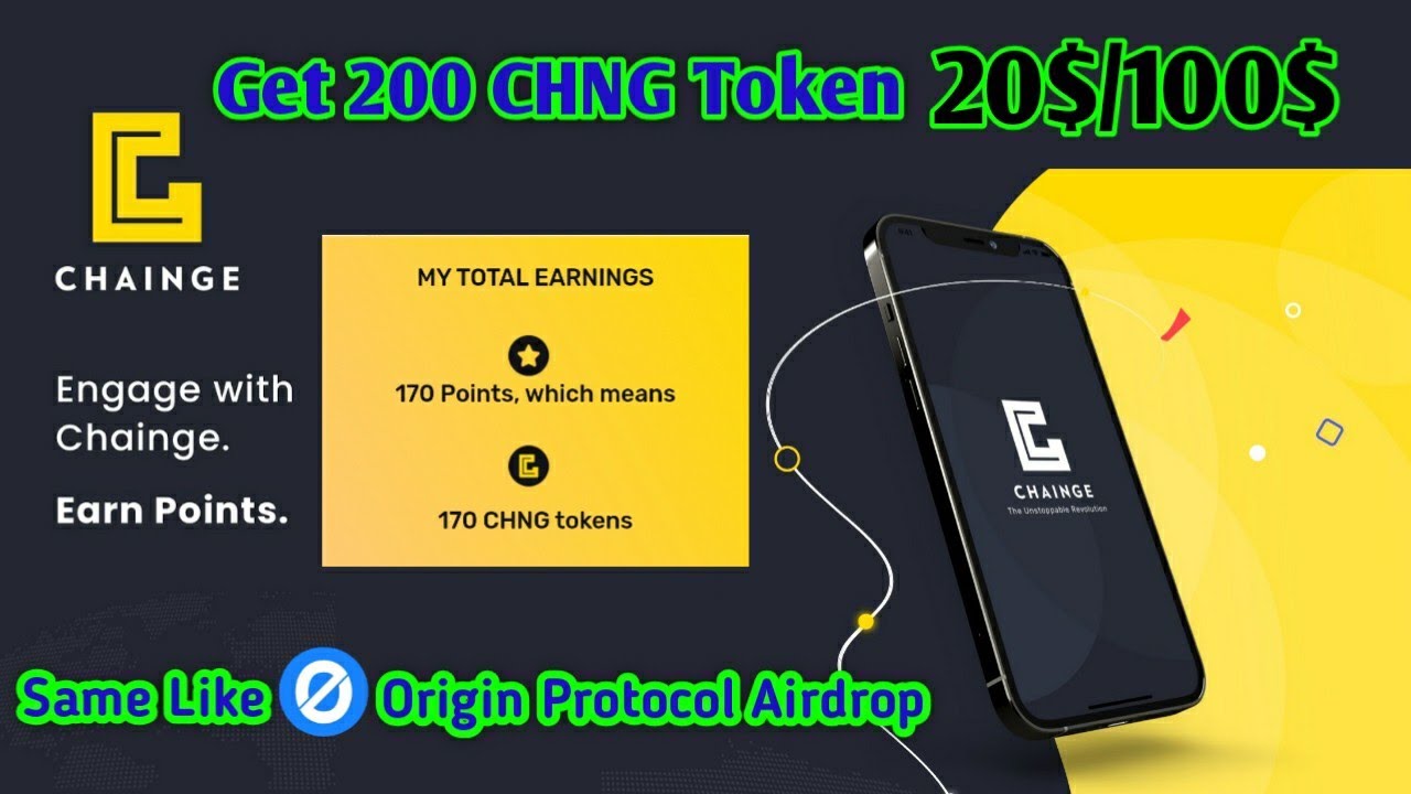 Chainge Finance | Get 200 CHNG Token 20$/100$ | Same Like Origin ...