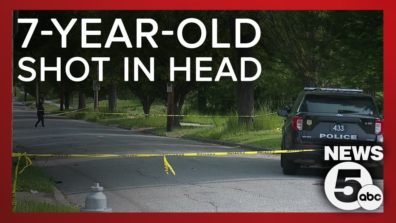 7-year-old girl shot in head, Cleveland Police say - YouTube