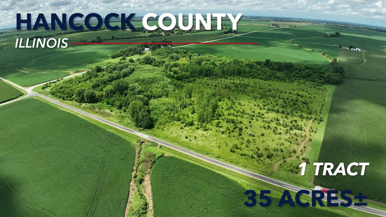 Campbell Trust Aerial Tour - Hancock County, Illinois - YouTube