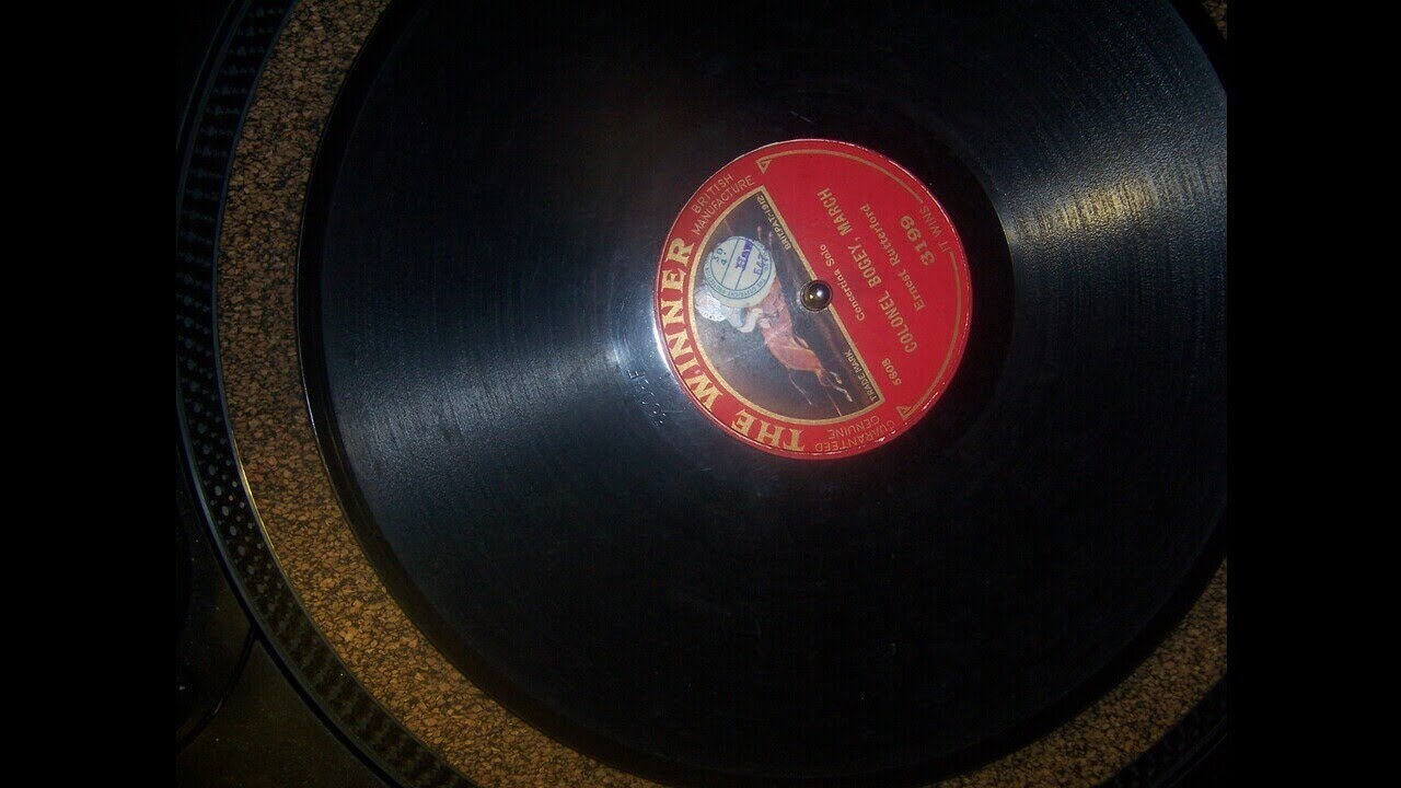 Ernest Rutterford - Colonel Bogey March (Winner3199) (1918) - YouTube