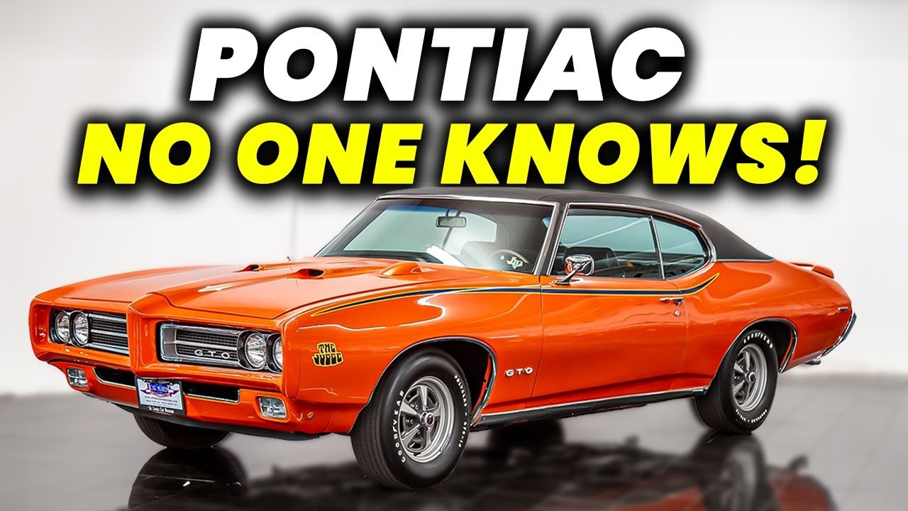 15 RAREST Pontiac GTO Muscle Cars Ever Made! - YouTube