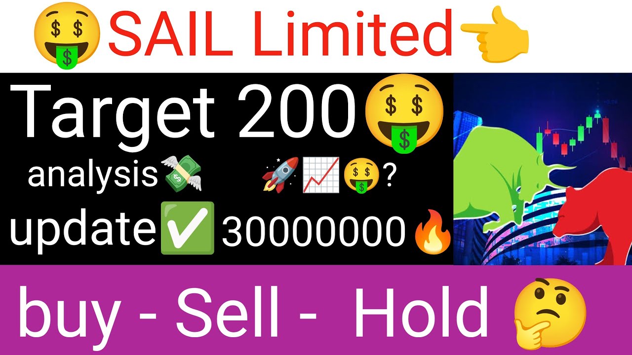 SAIL Limited stock latest update Target 200🤑? 🚀🚀analysis Steel ...