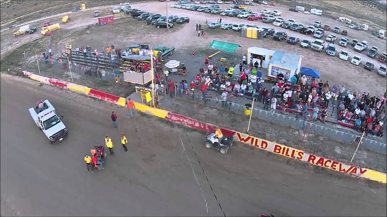 wild bills raceway 9/6/14 Sport mod Heat Roll over! - YouTube