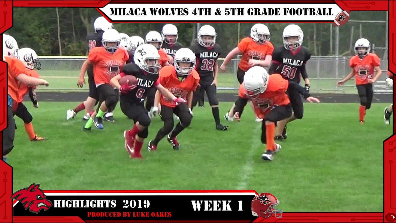 Milaca Football Highlights 2019 Week 1 - YouTube