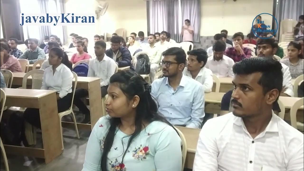 Off-Campus Drive-15/Sep/2022 | The Kiran Academy - javabyKiran - YouTube