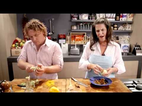 Video Recipe: Stewed Whole Pears with Figs and Rice Sorbet - YouTube