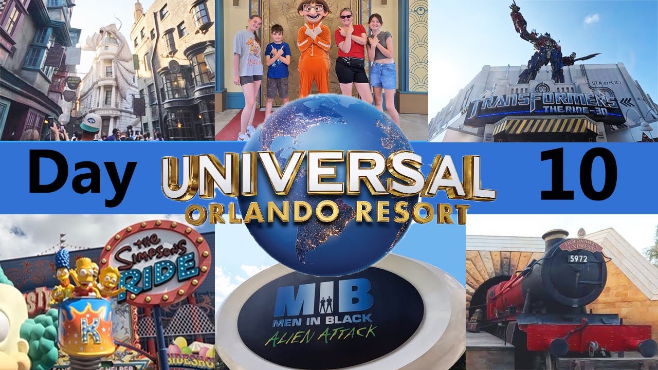 Florida day 10 - universal studios, including full parade - YouTube