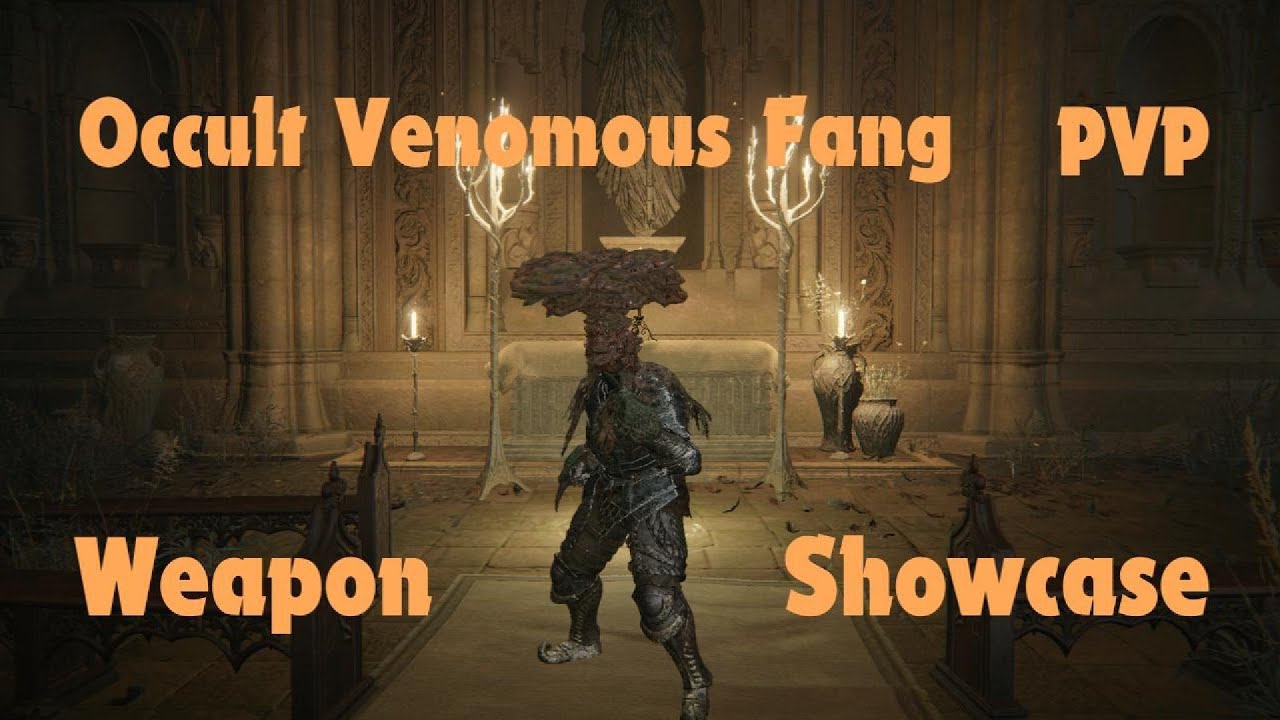 Venomous Fang Elden Ring PVP Weapon Showcase - YouTube