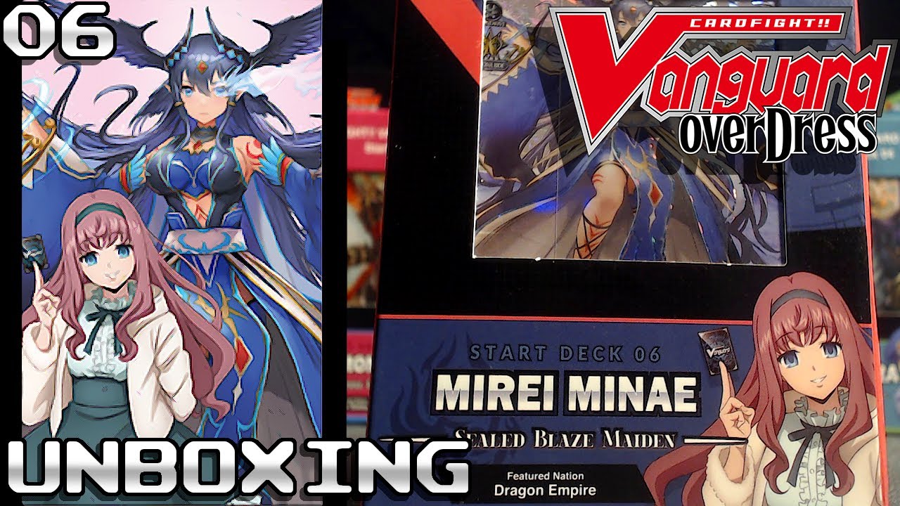 Unboxing: Cardfight!! Vanguard overDress Start Deck 06: Mirei Minae ...