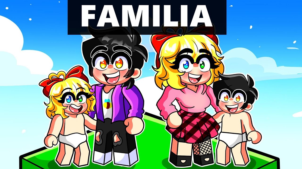 Adopté a Mi Propia Familia en Roblox - YouTube
