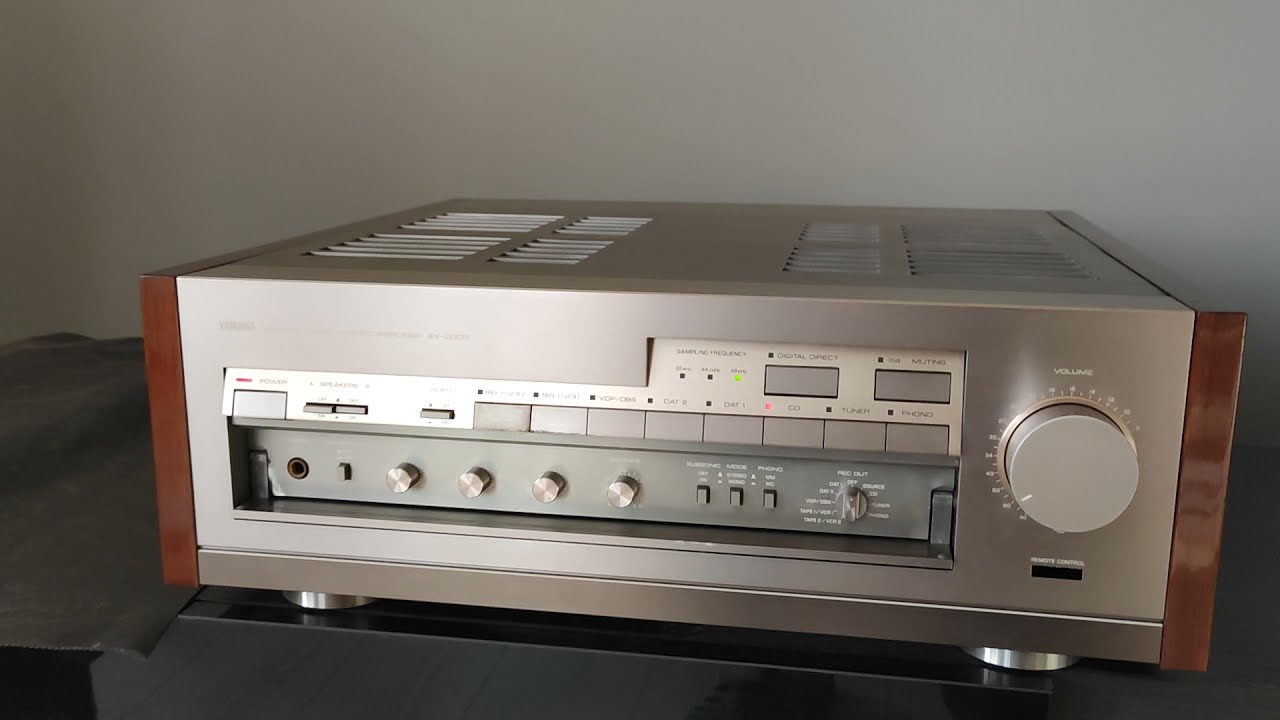yamaha AX 2000 - YouTube