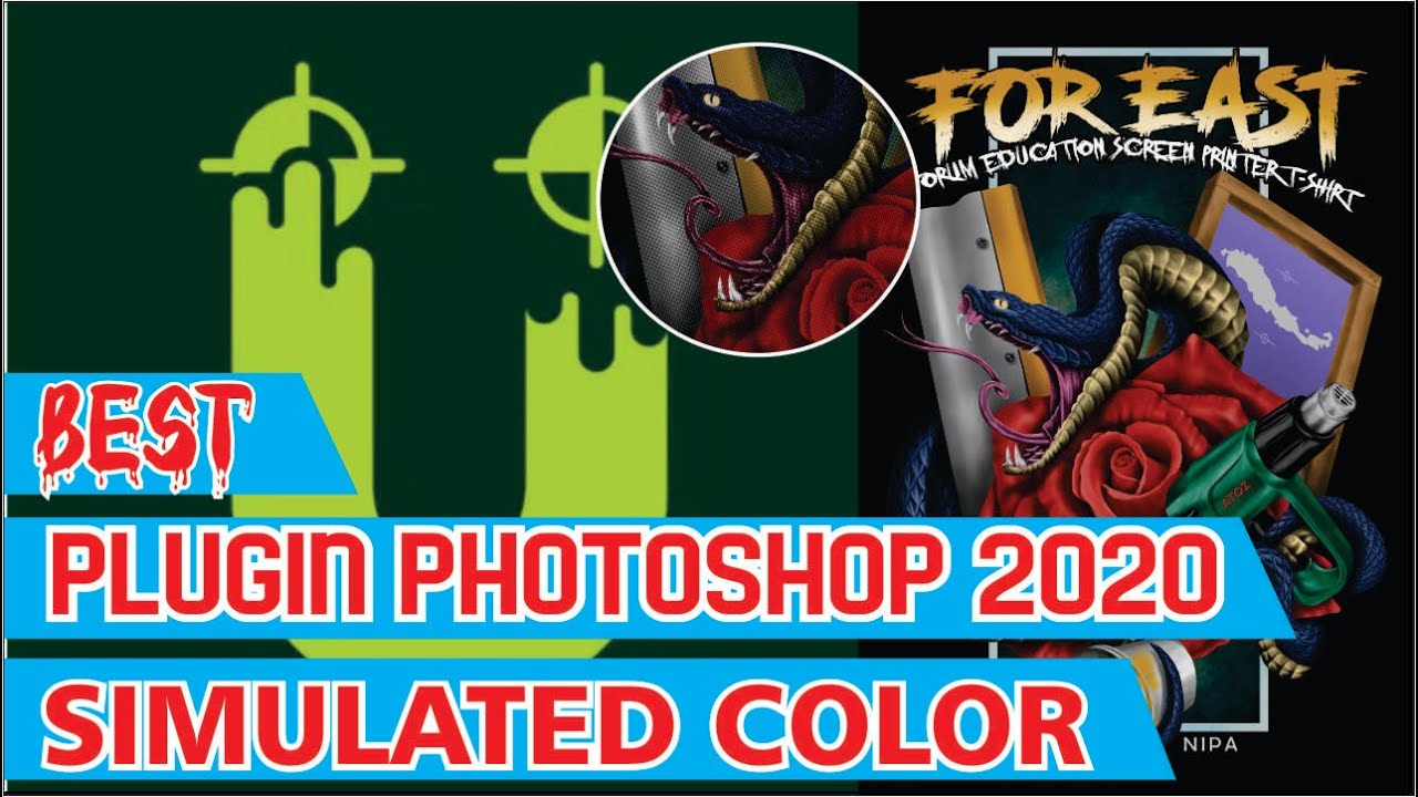 Simulated process color photoshop serigrafia ( screen printing ...